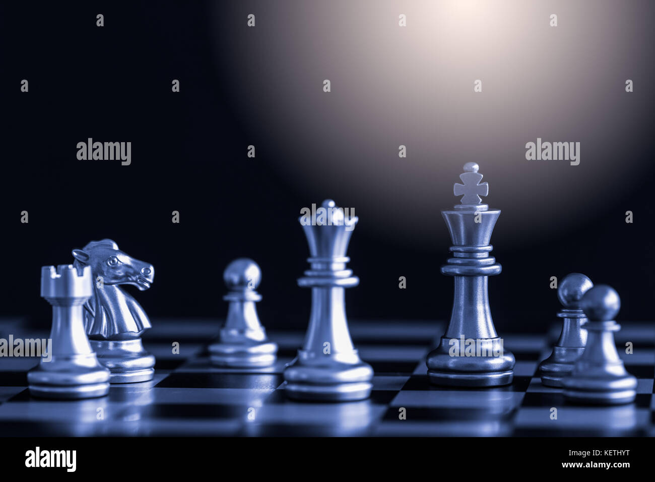 Strategy chess battle Intelligence challenge game on chessboard ...