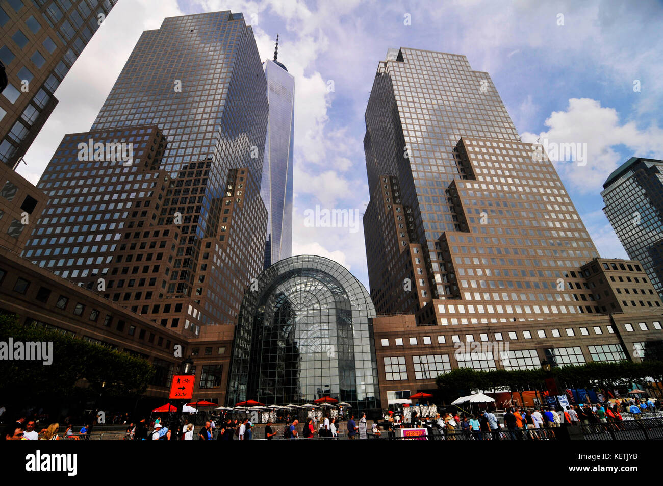 A view of the new WTC complex in downtown Manhattan Stock Photo - Alamy