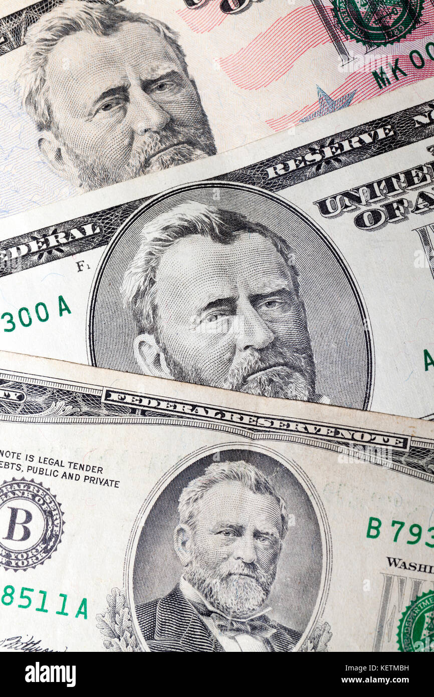 New 50 dollar bill hi-res stock photography and images - Alamy