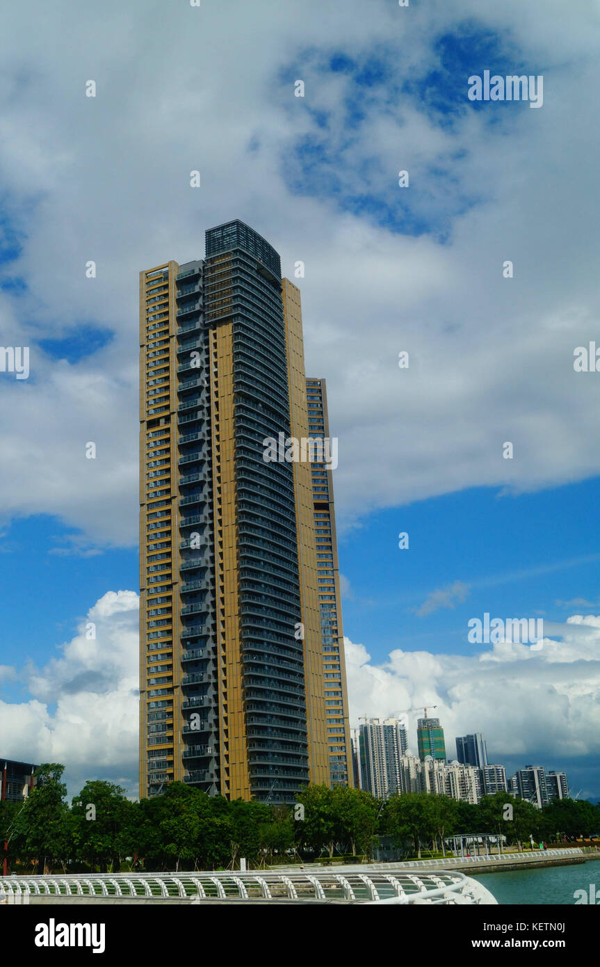 High rise buildings in Shekou, Shenzhen, China Stock Photo - Alamy