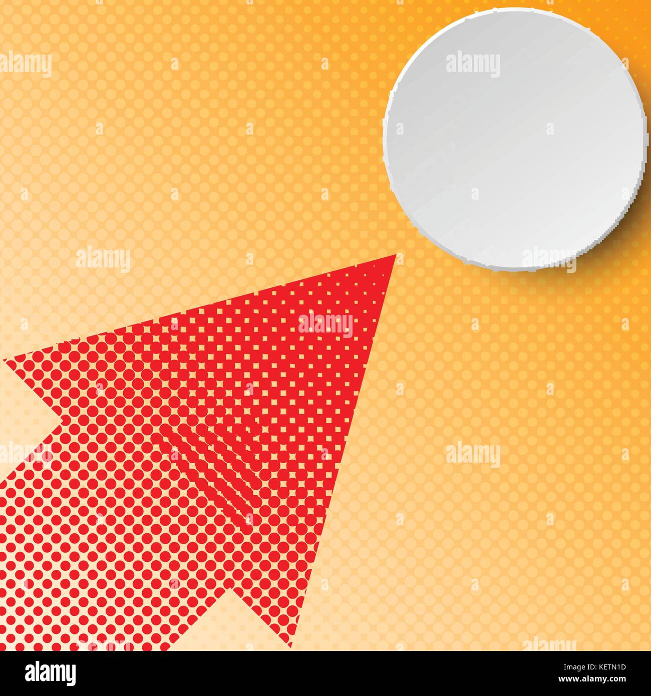 3d green paper circle label in the corner on green glass mosaic ...