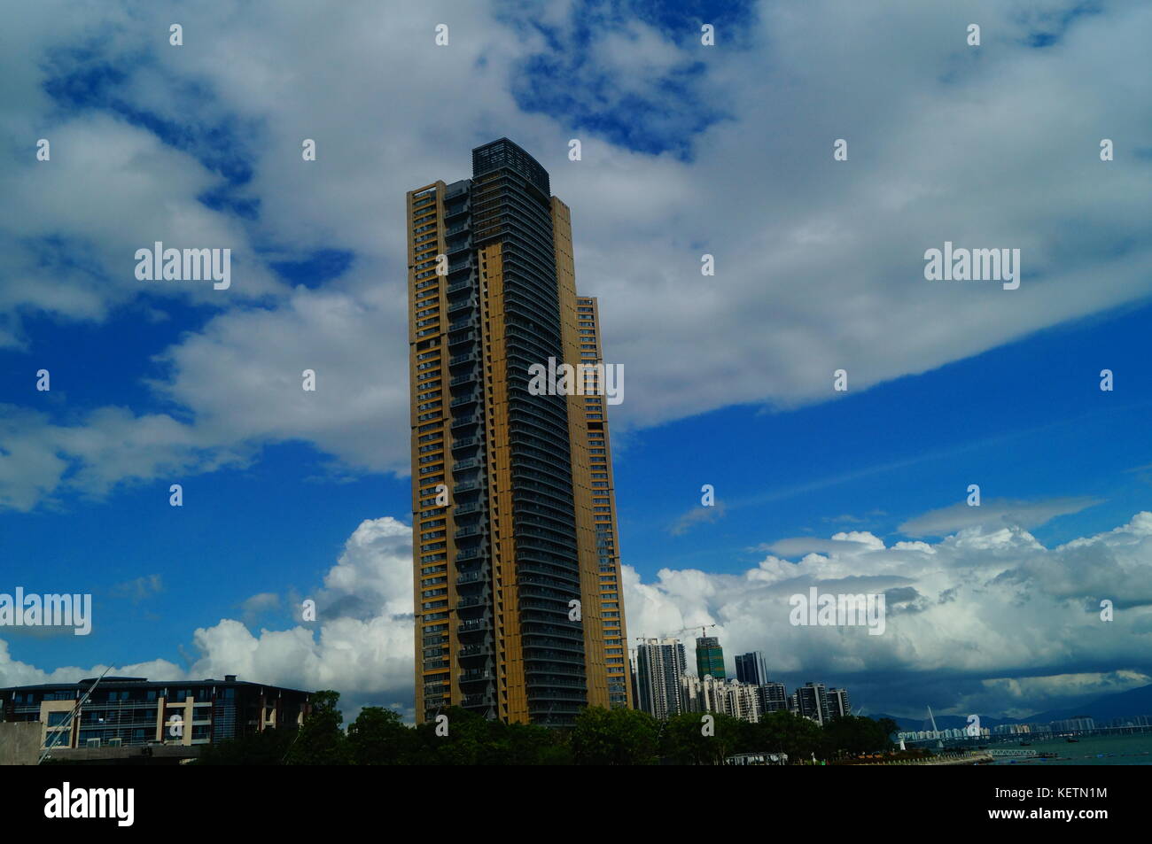 High rise buildings in Shekou, Shenzhen, China Stock Photo - Alamy