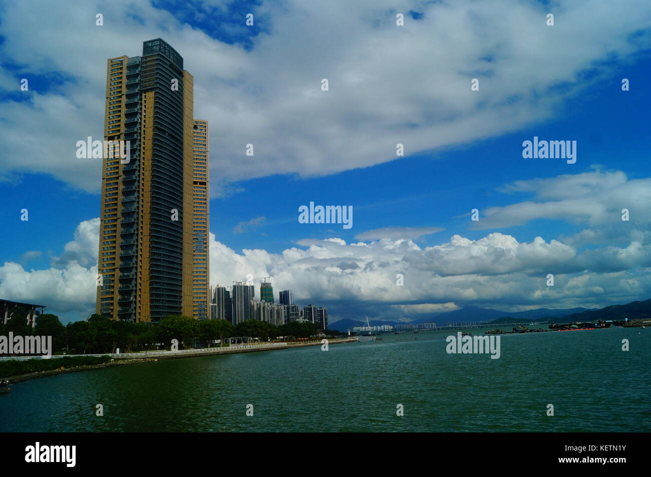 High rise buildings in Shekou, Shenzhen, China Stock Photo - Alamy