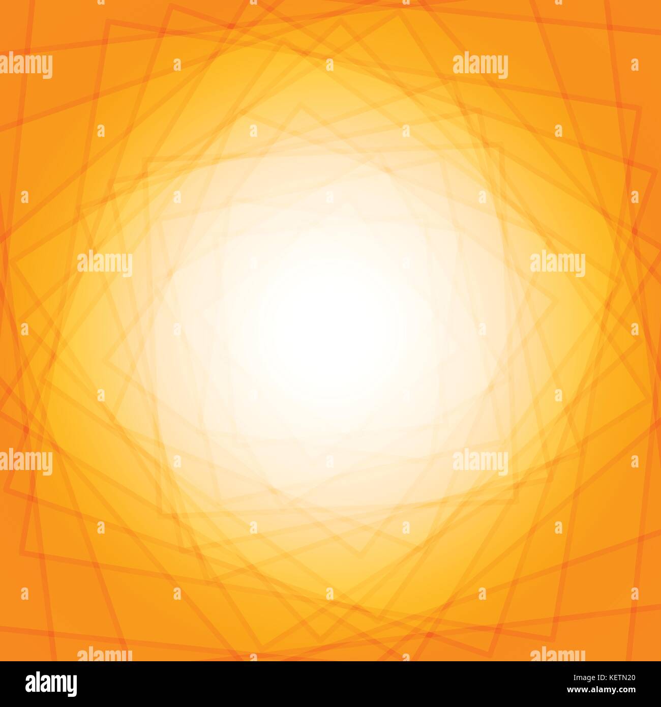 Multi layer of transparent orange square for abstract graphic design ...