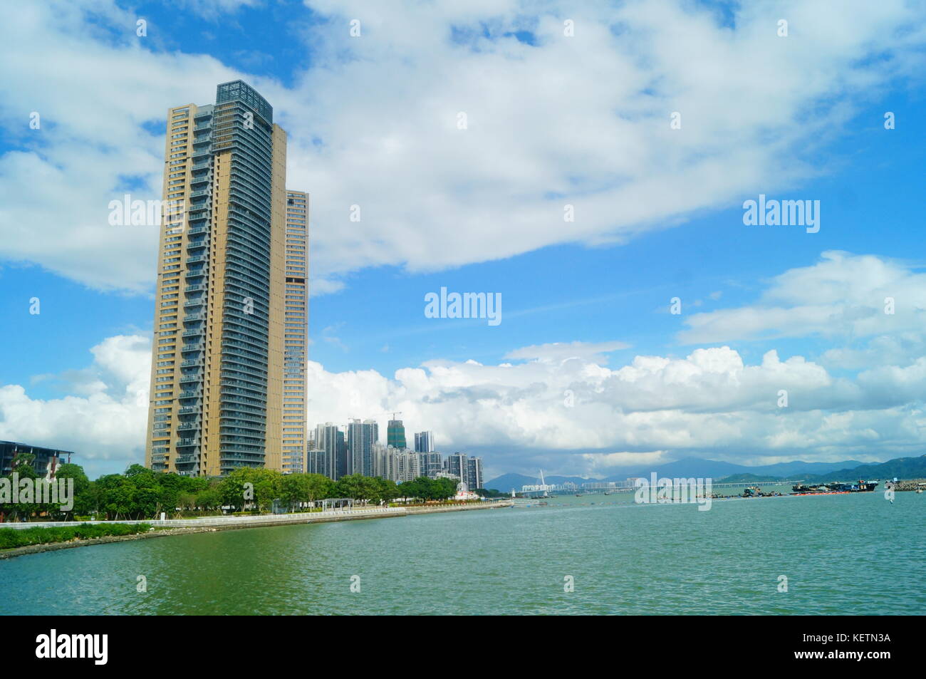 High rise buildings in Shekou, Shenzhen, China Stock Photo - Alamy