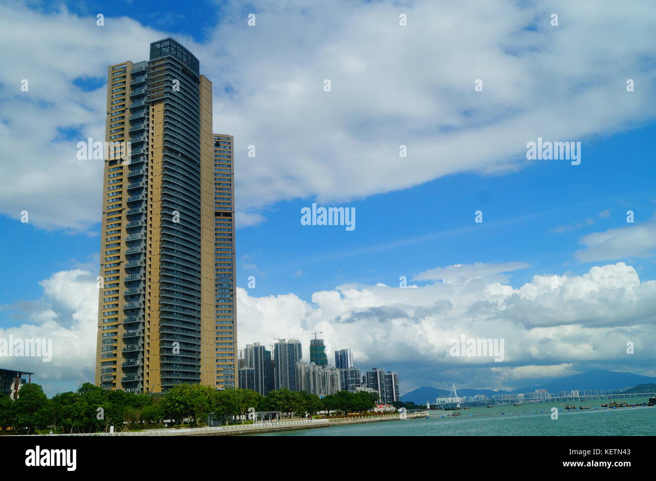 High rise buildings in Shekou, Shenzhen, China Stock Photo - Alamy