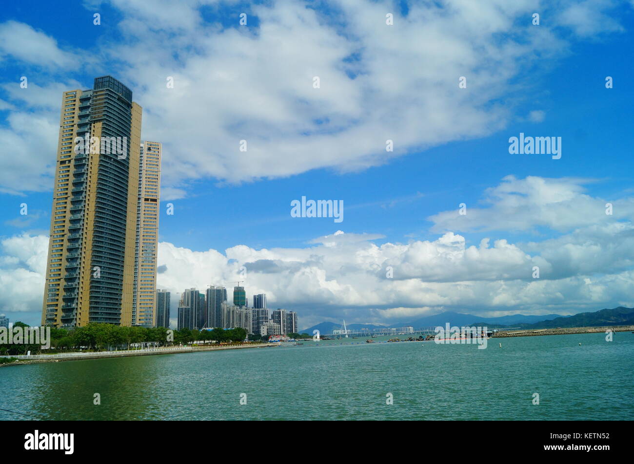 High rise buildings in Shekou, Shenzhen, China Stock Photo - Alamy