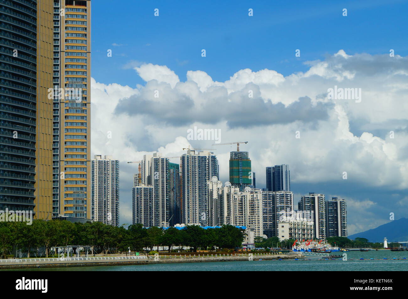 High rise buildings in Shekou, Shenzhen, China Stock Photo - Alamy
