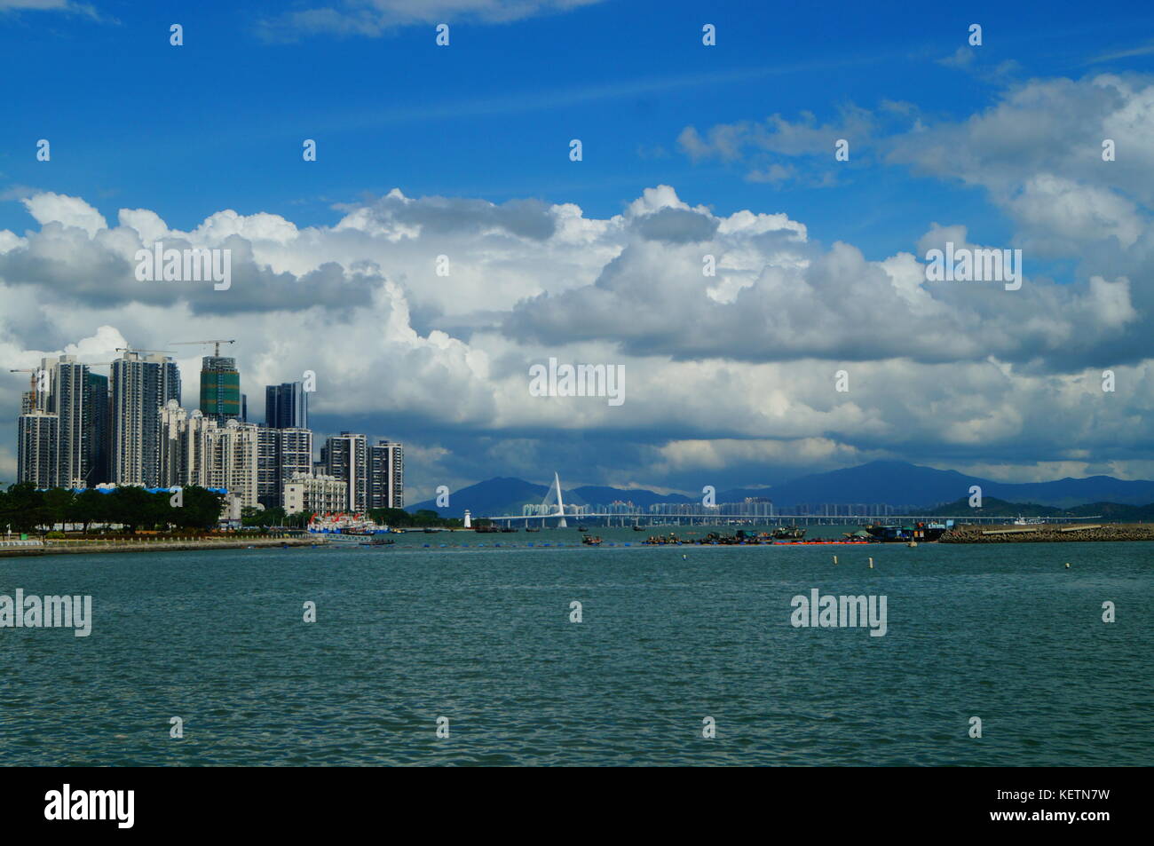 High rise buildings in Shekou, Shenzhen, China Stock Photo - Alamy