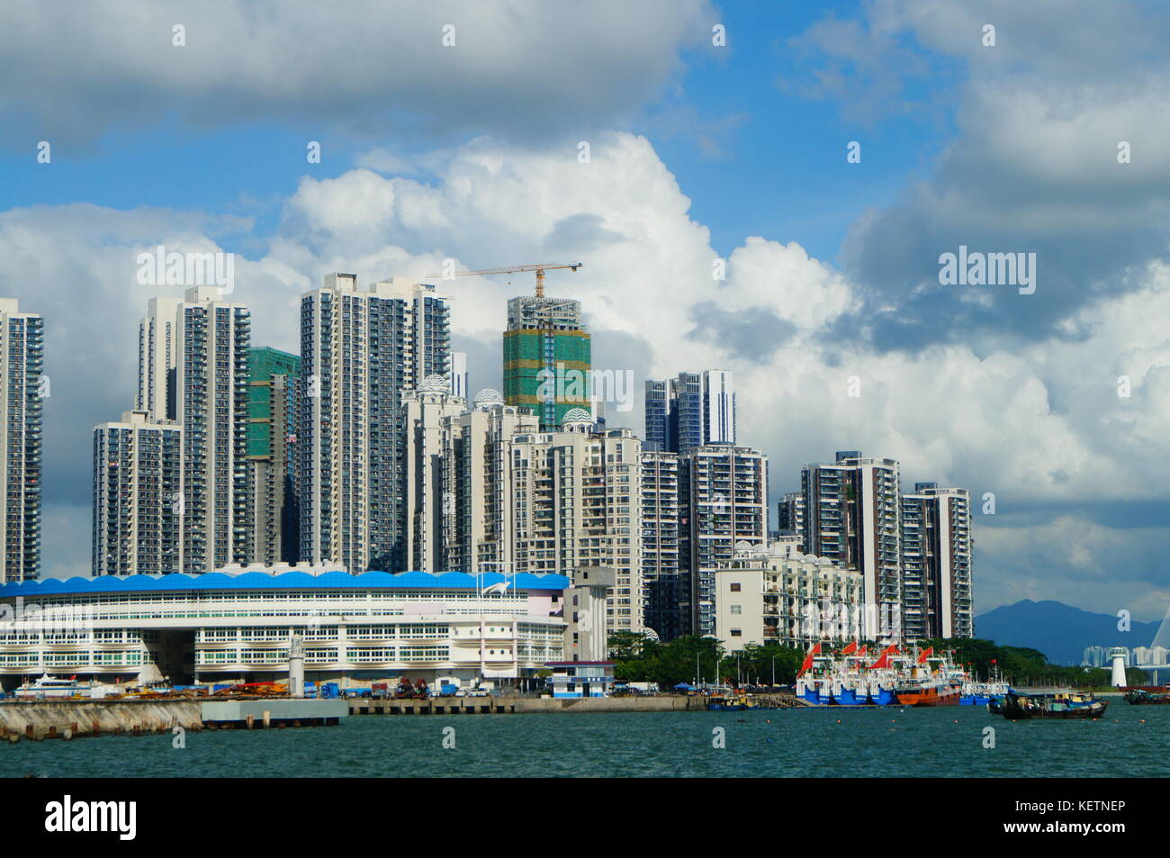 High rise buildings in Shekou, Shenzhen, China Stock Photo - Alamy