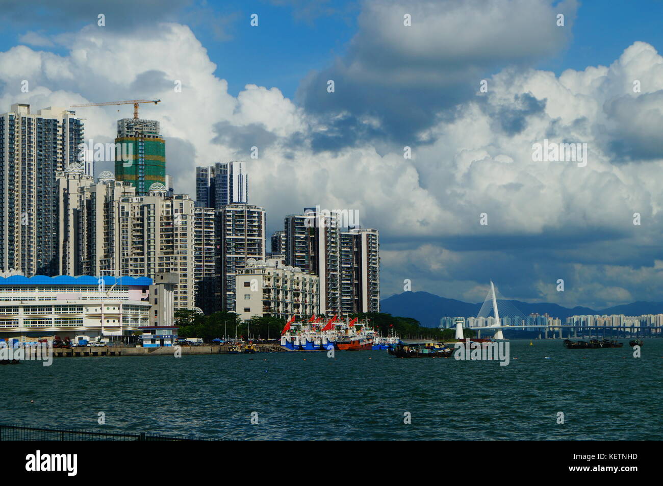 High rise buildings in Shekou, Shenzhen, China Stock Photo - Alamy
