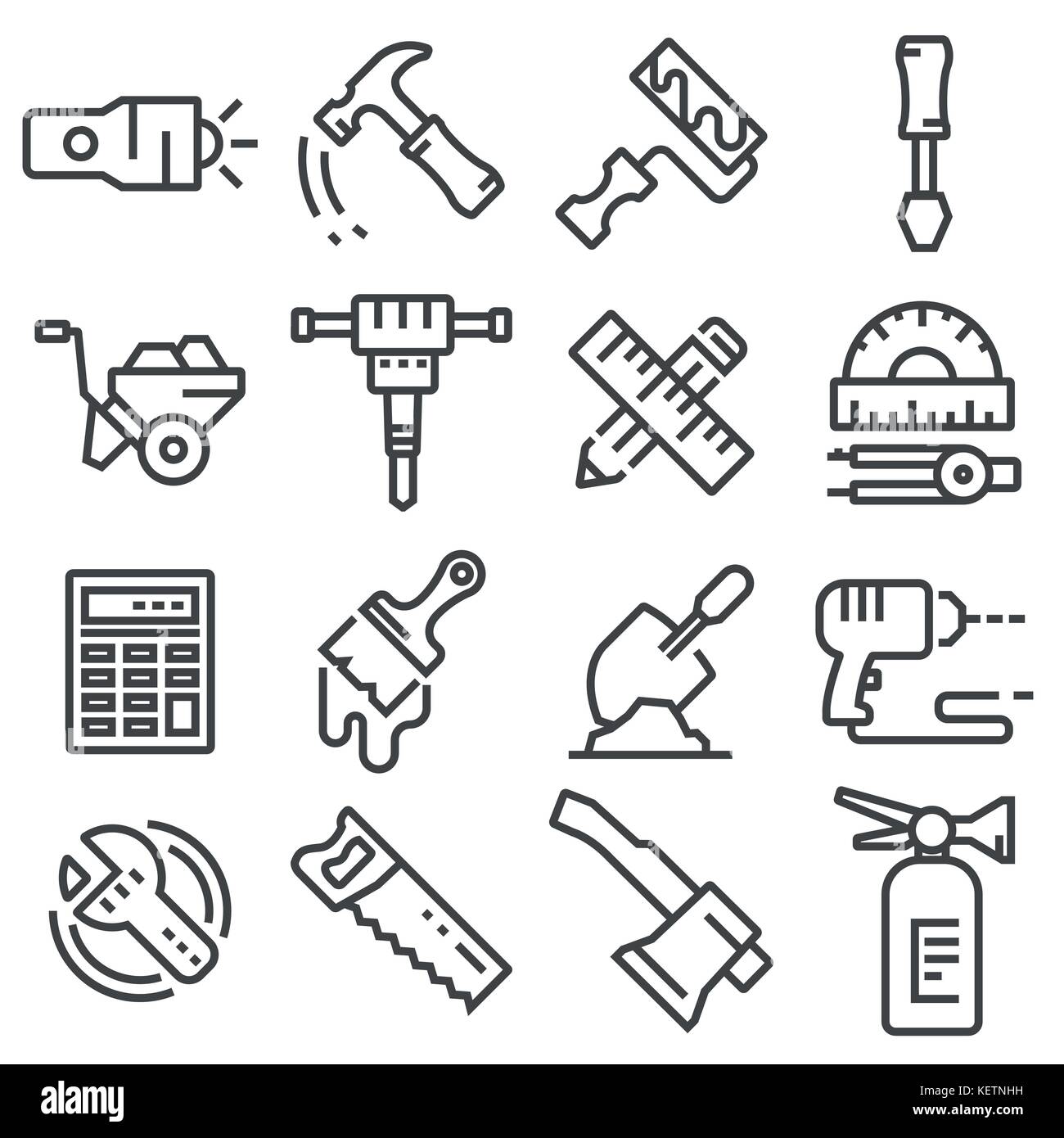 Tools related Stock Vector Images - Alamy