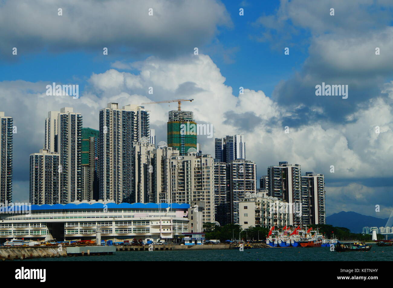 High rise buildings in Shekou, Shenzhen, China Stock Photo - Alamy