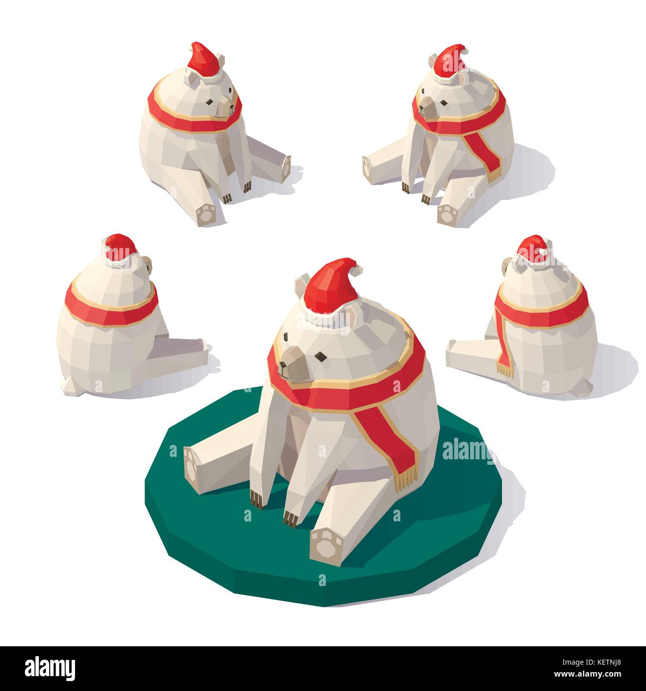 Funny cartoon style christmas Cut Out Stock Images & Pictures - Alamy