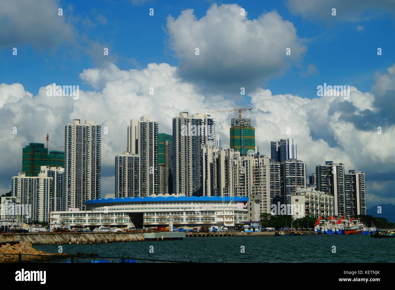 High rise buildings in Shekou, Shenzhen, China Stock Photo - Alamy