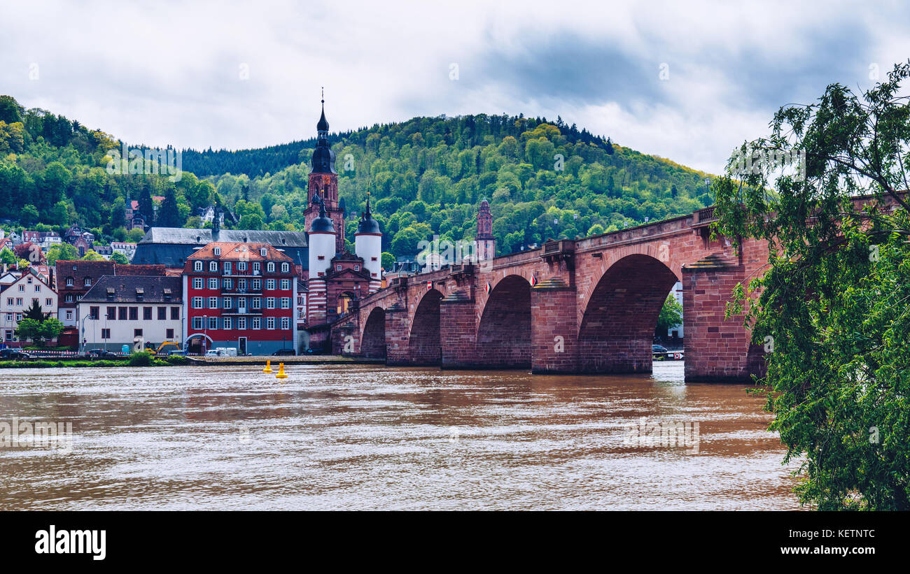 Neckar bridge hi-res stock photography and images - Alamy