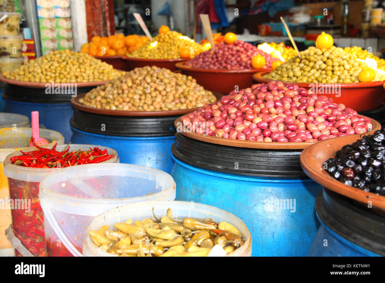 Morocco rabat olive hi-res stock photography and images - Alamy