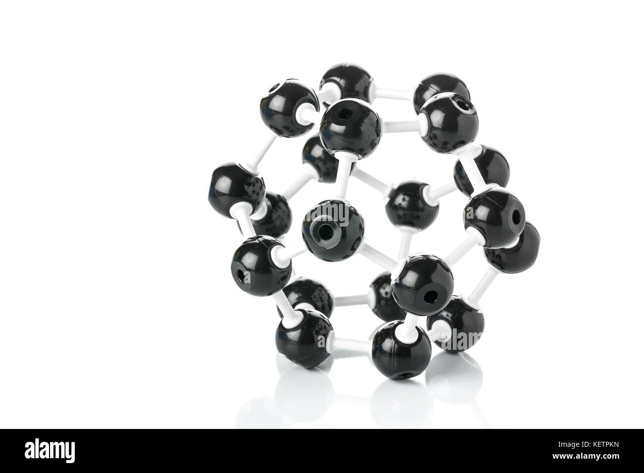 Model of chemical molecule isolated on white Stock Photo - Alamy