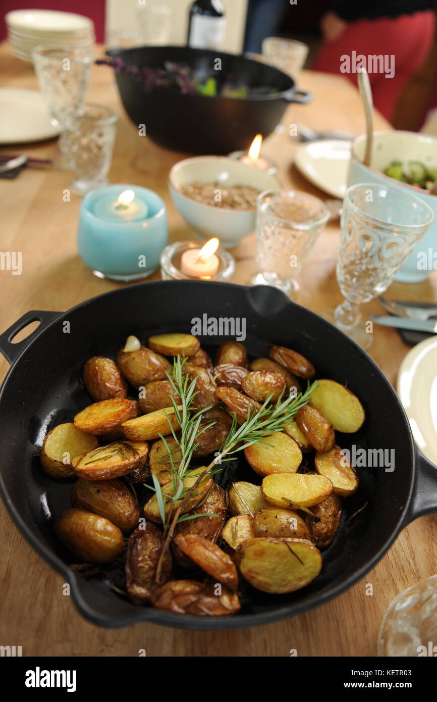 Food meal menu dinner hi-res stock photography and images - Alamy