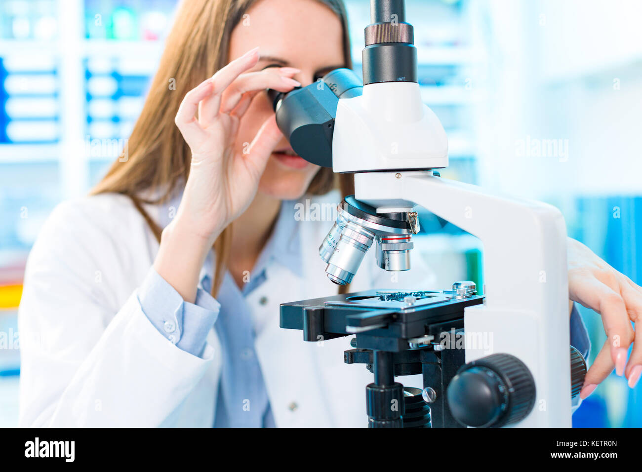 Fish processing laboratory hi-res stock photography and images - Alamy