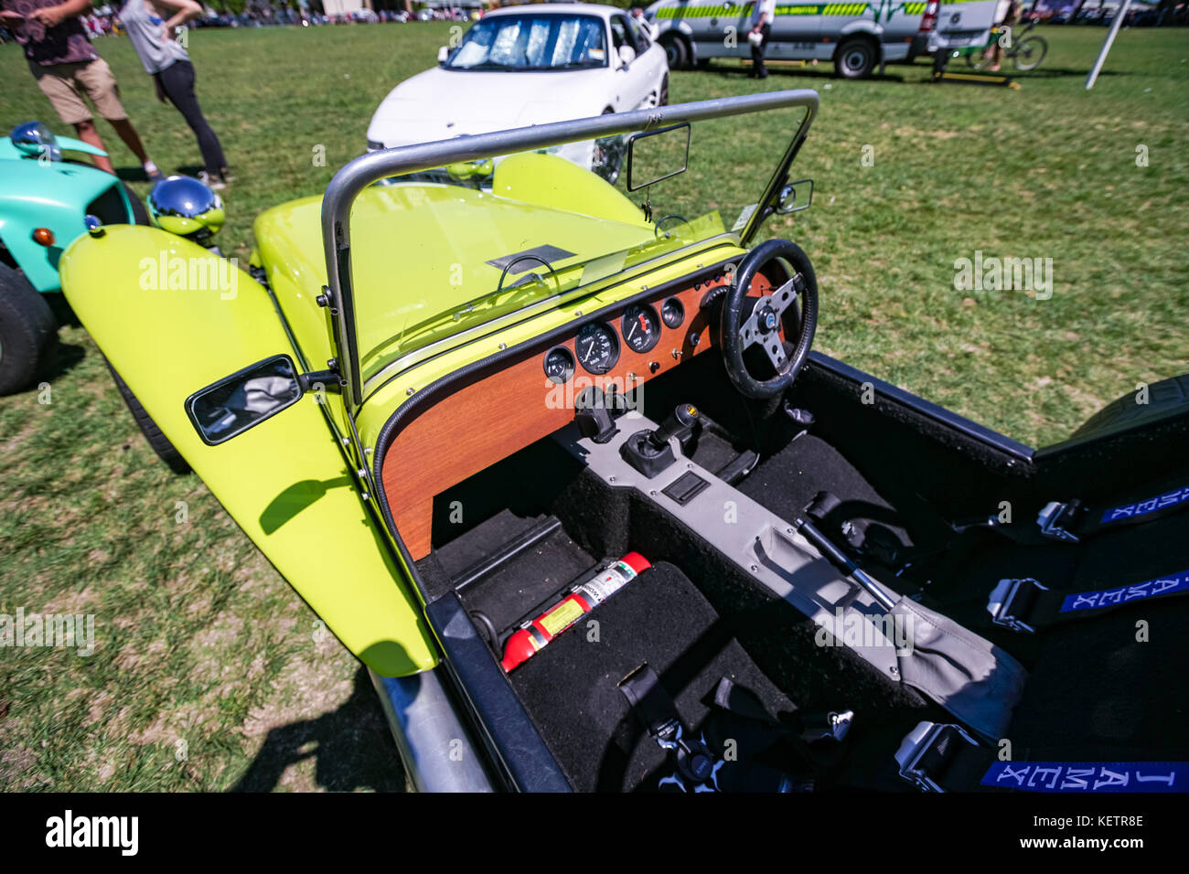 New Zealand - APRIL, 2016: Exhibition of vintage cars in Auckland, New ...