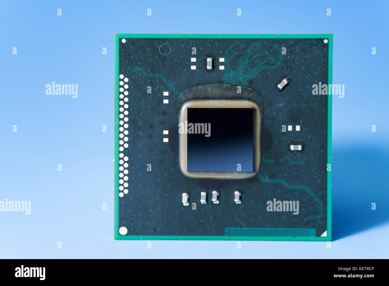 Silicon integrated chip Stock Photo - Alamy