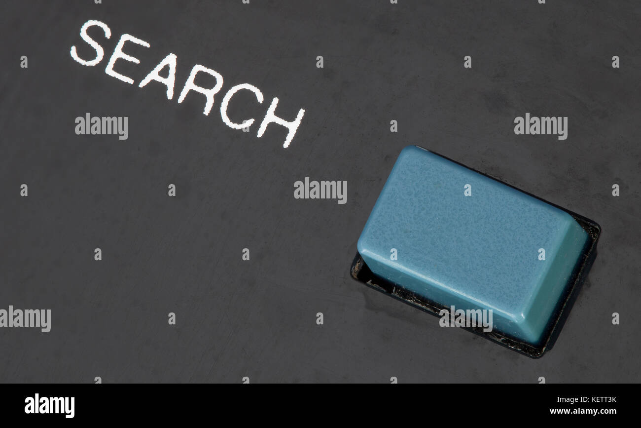 Search button on the console of a scanning radio Stock Photo - Alamy
