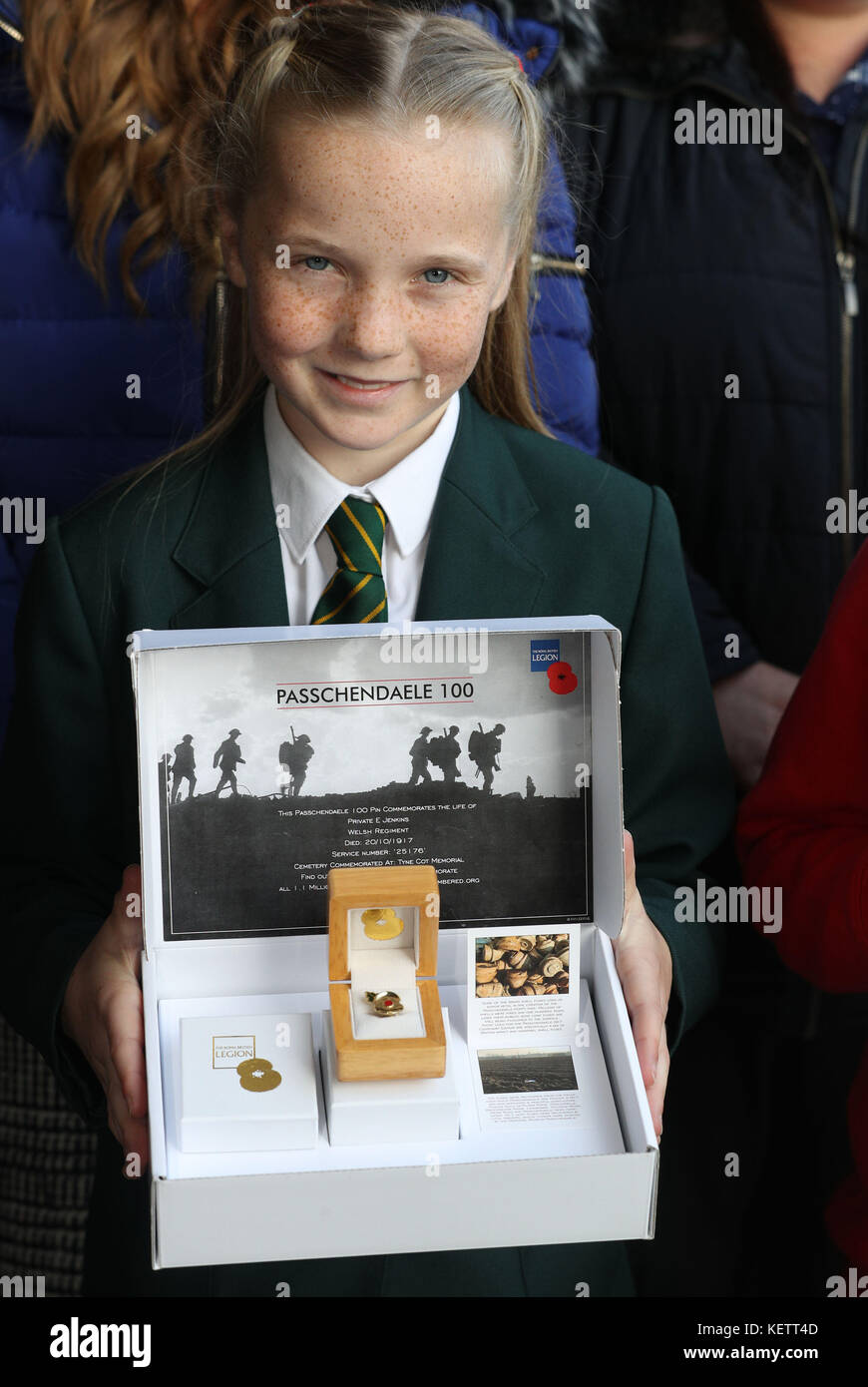 11 year old Phoebe Taylor from Shakespeare primary school in Fleetwood ...