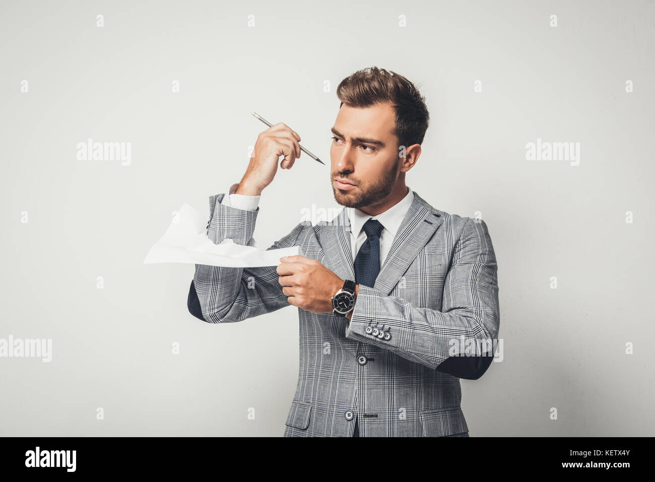 Businessman drawing hi-res stock photography and images - Alamy