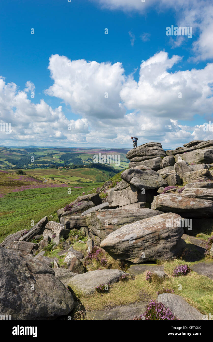 Hathersage peak district derbyshire england hi-res stock photography ...