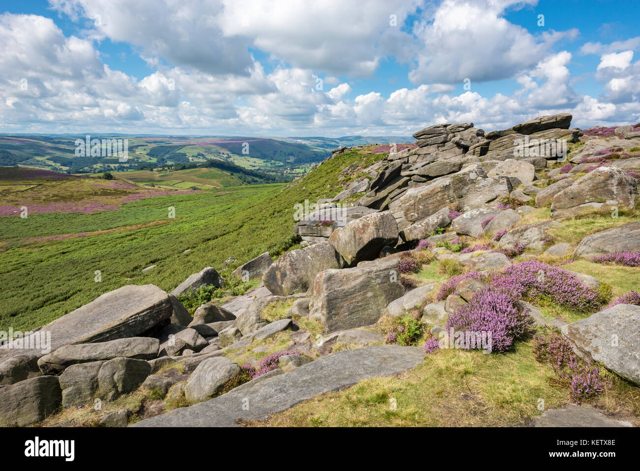 Higger tor peak district hi-res stock photography and images - Alamy