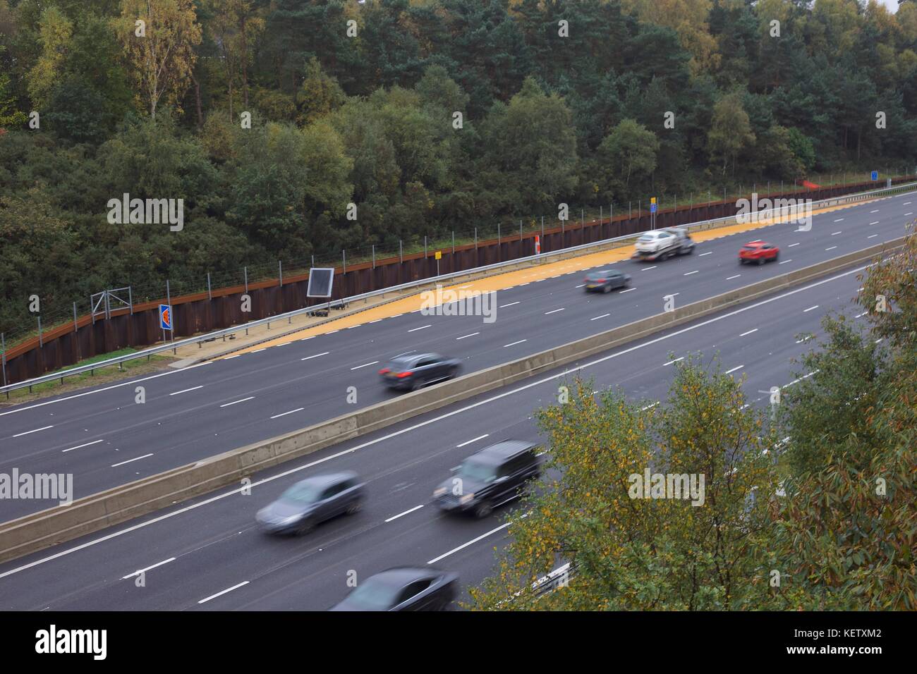 Smart motorway emergency refuge hi-res stock photography and images - Alamy