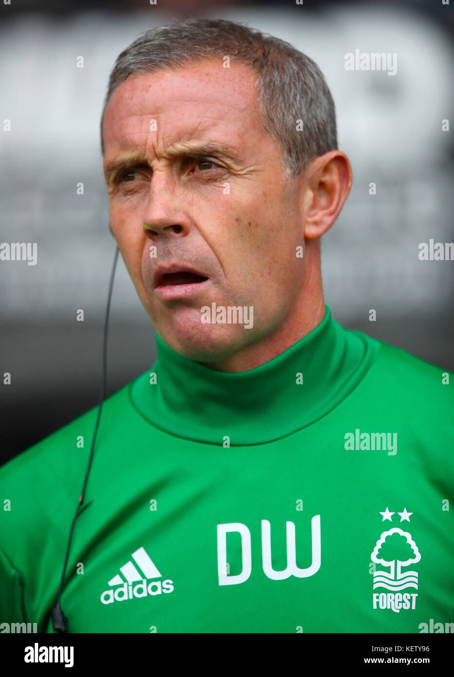 Nottingham Forest Assistant Manager David Weir Stock Photo - Alamy