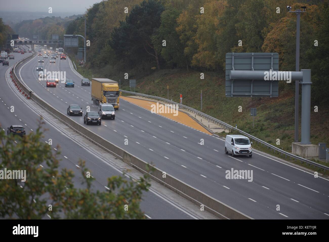 Smart motorway breakdown area hi-res stock photography and images - Alamy