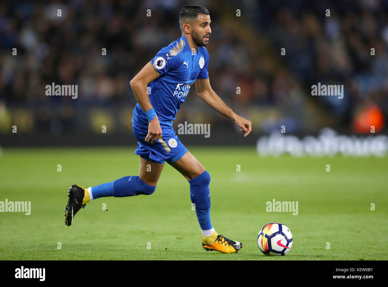 Leicester City's Riyad Mahrez Stock Photo - Alamy