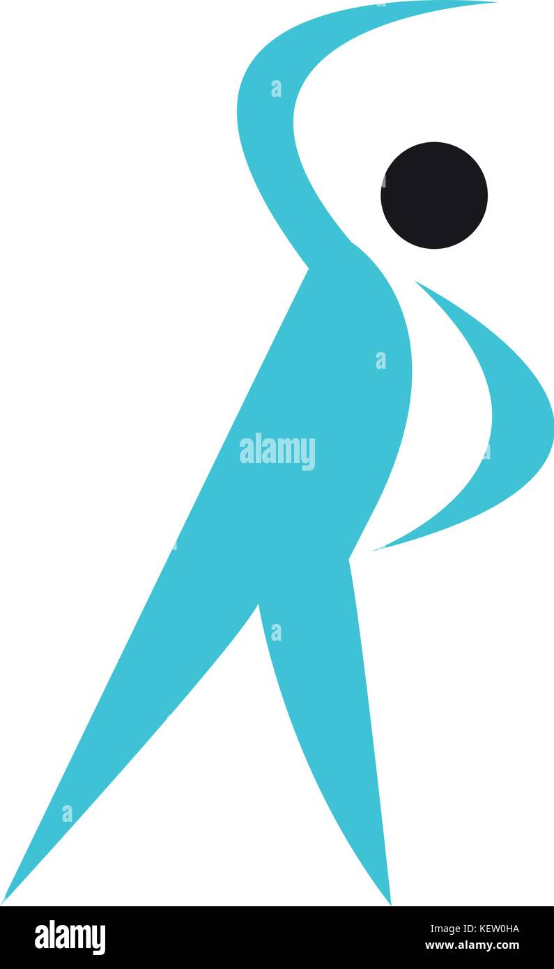 Abstract fitness icon Stock Vector Image & Art - Alamy