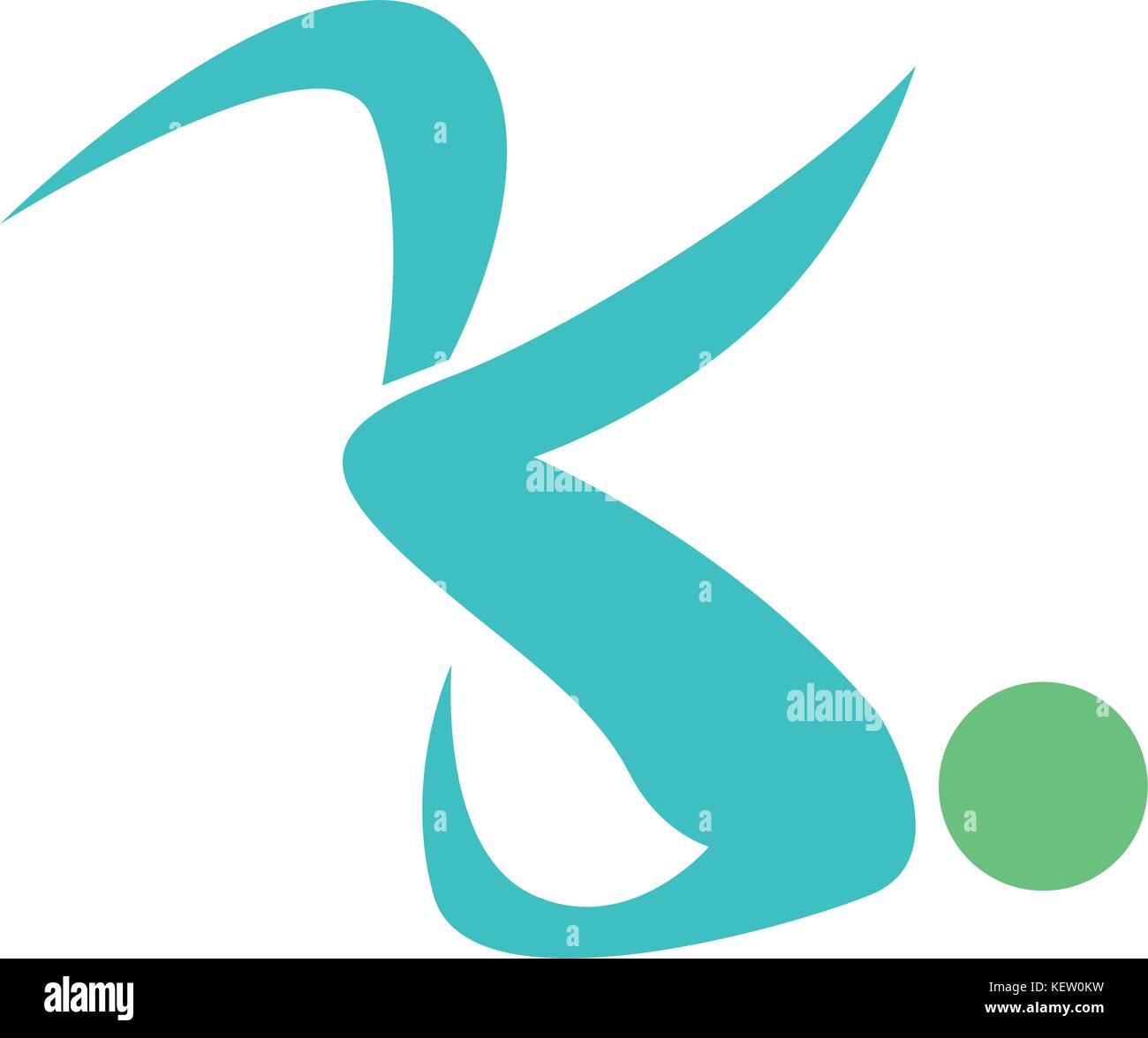 Abstract fitness icon Stock Vector Image & Art - Alamy