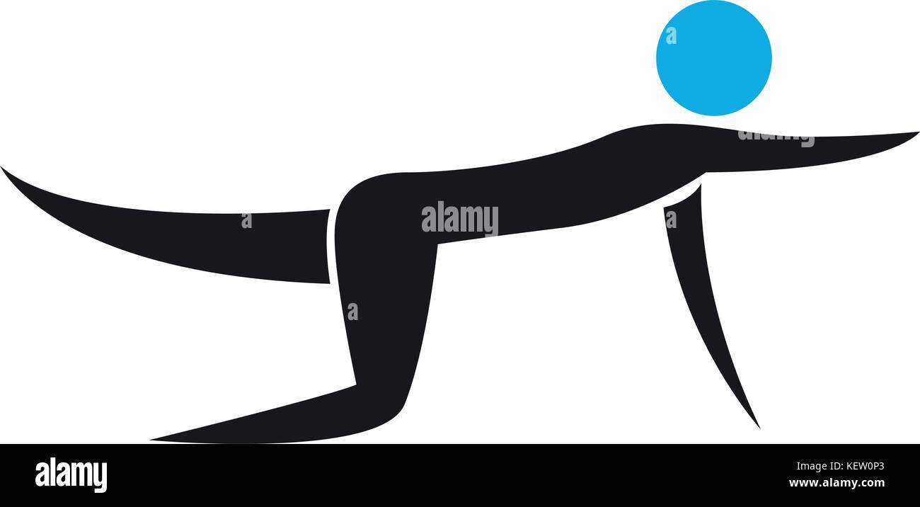 Abstract fitness icon Stock Vector Image & Art - Alamy