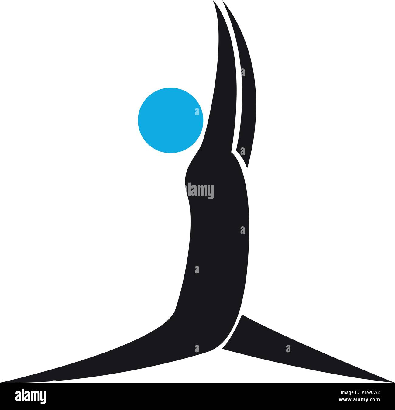 Abstract fitness icon Stock Vector Image & Art - Alamy