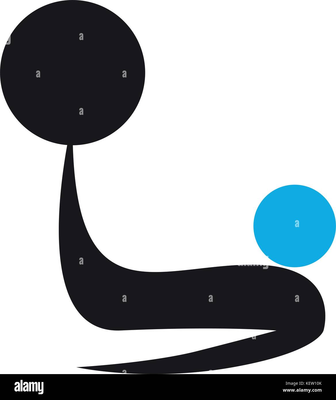 Abstract fitness icon Stock Vector Image & Art - Alamy