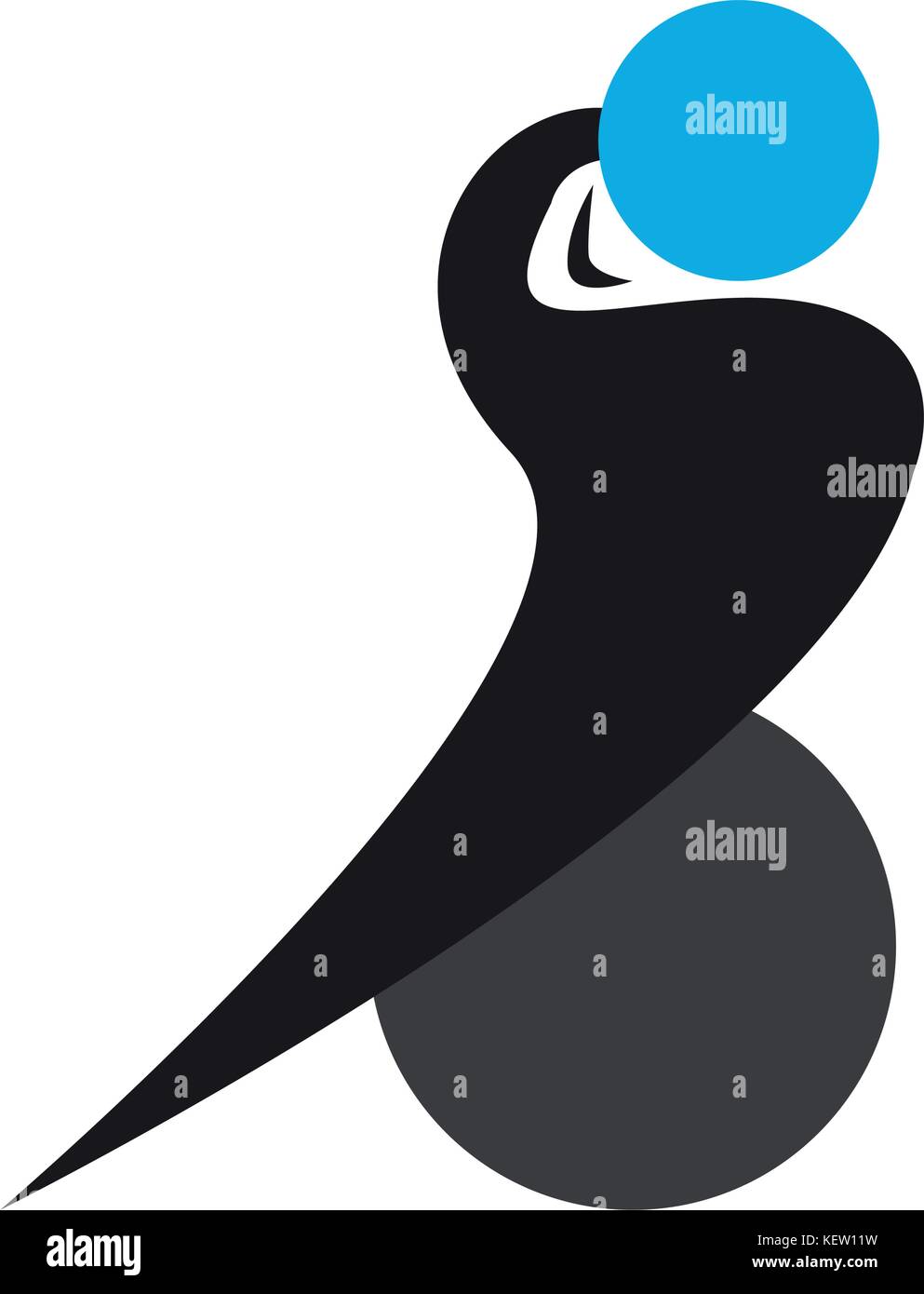 Abstract fitness icon Stock Vector Image & Art - Alamy