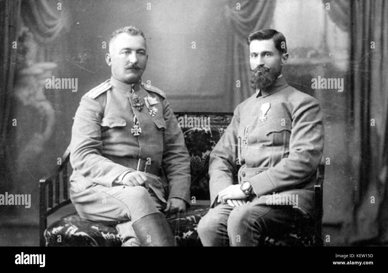 Alexander Protogerov and Todor Alexandrov 1912 1918 Stock Photo - Alamy