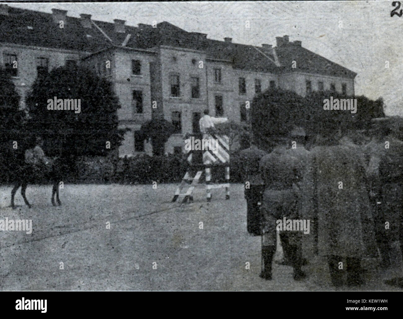 Domobranska vojarna propovijed Stock Photo - Alamy