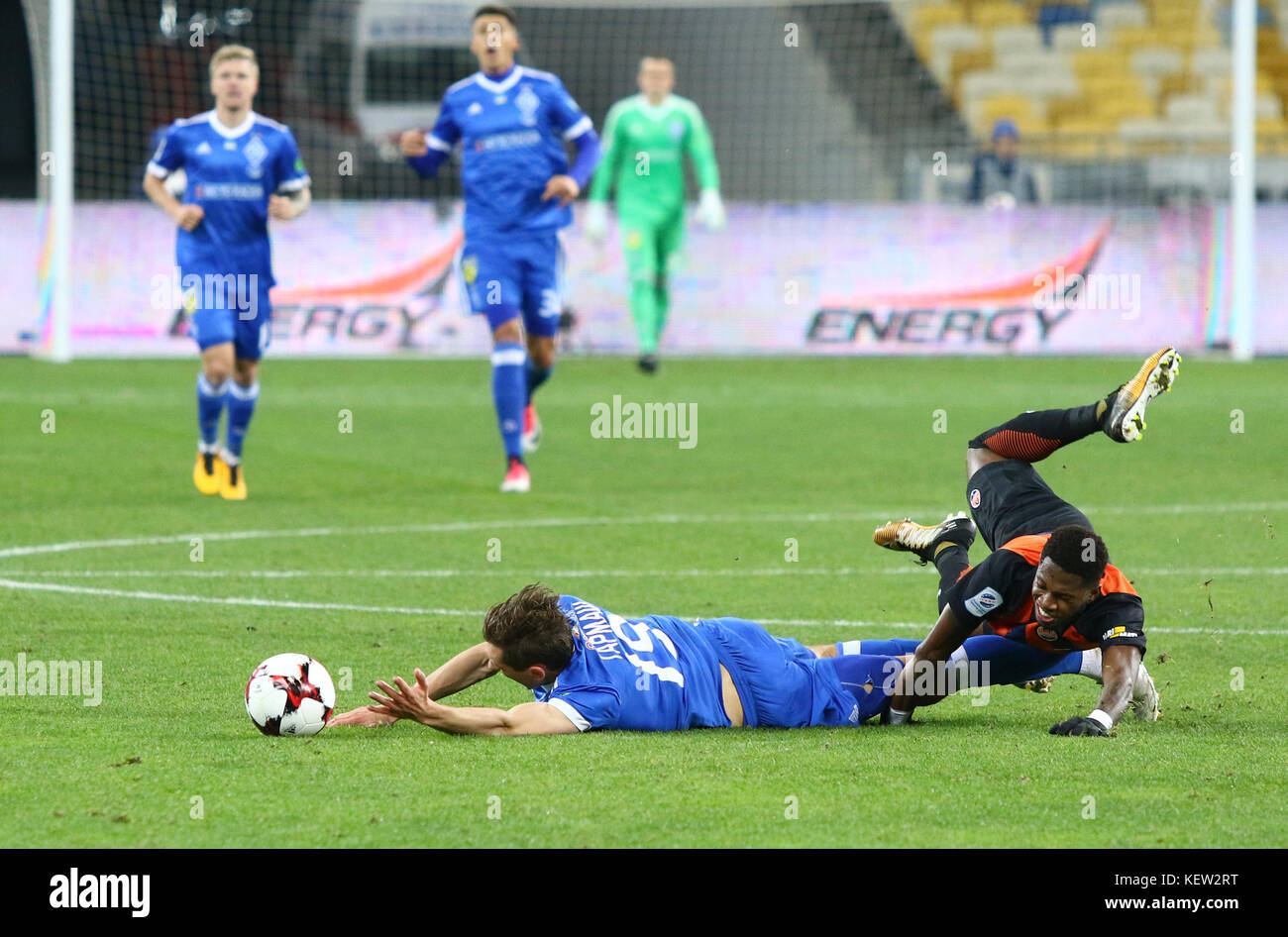 Kiev, Ukraine. 22nd October, 2017. Denys Garmash of FC Dynamo Kyiv (in ...