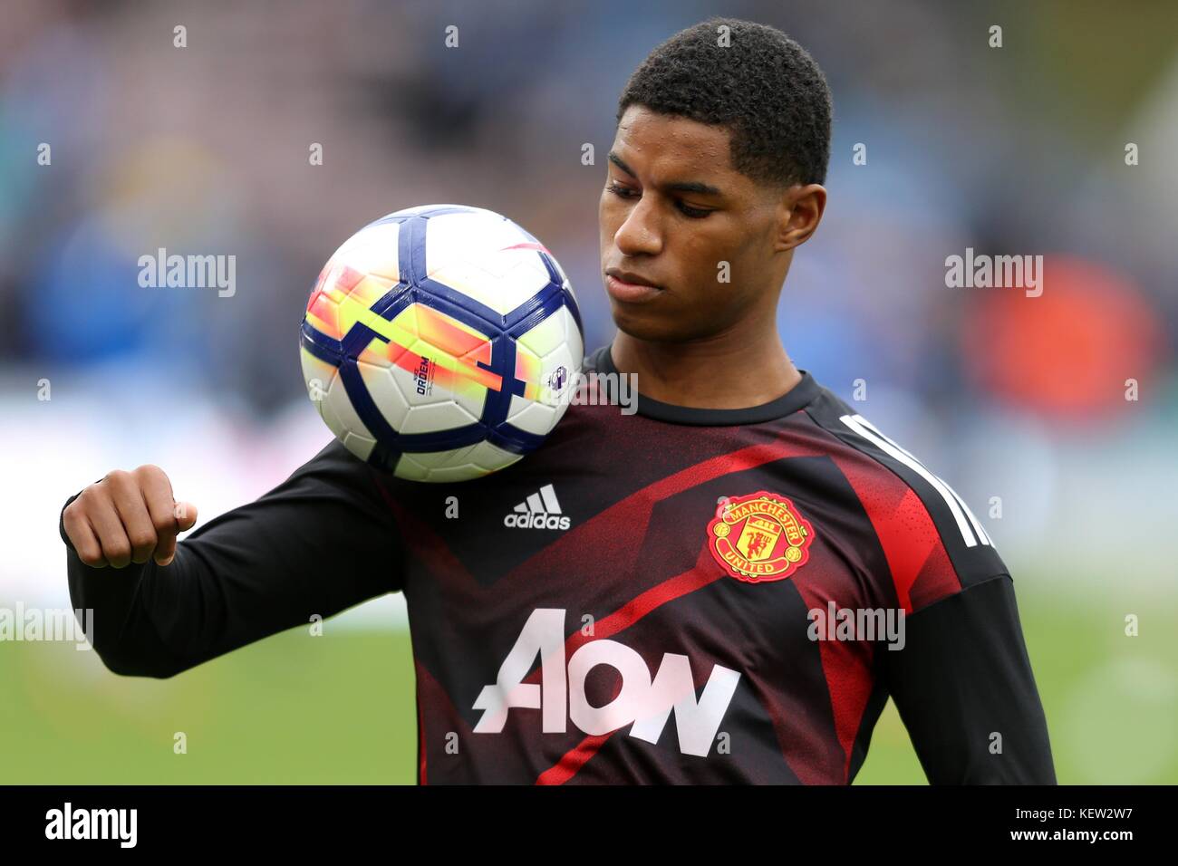 MARCUS RASHFORD MANCHESTER UNITED FC PREMIER LEAGUE, HUDDERSFIELD TOWN ...