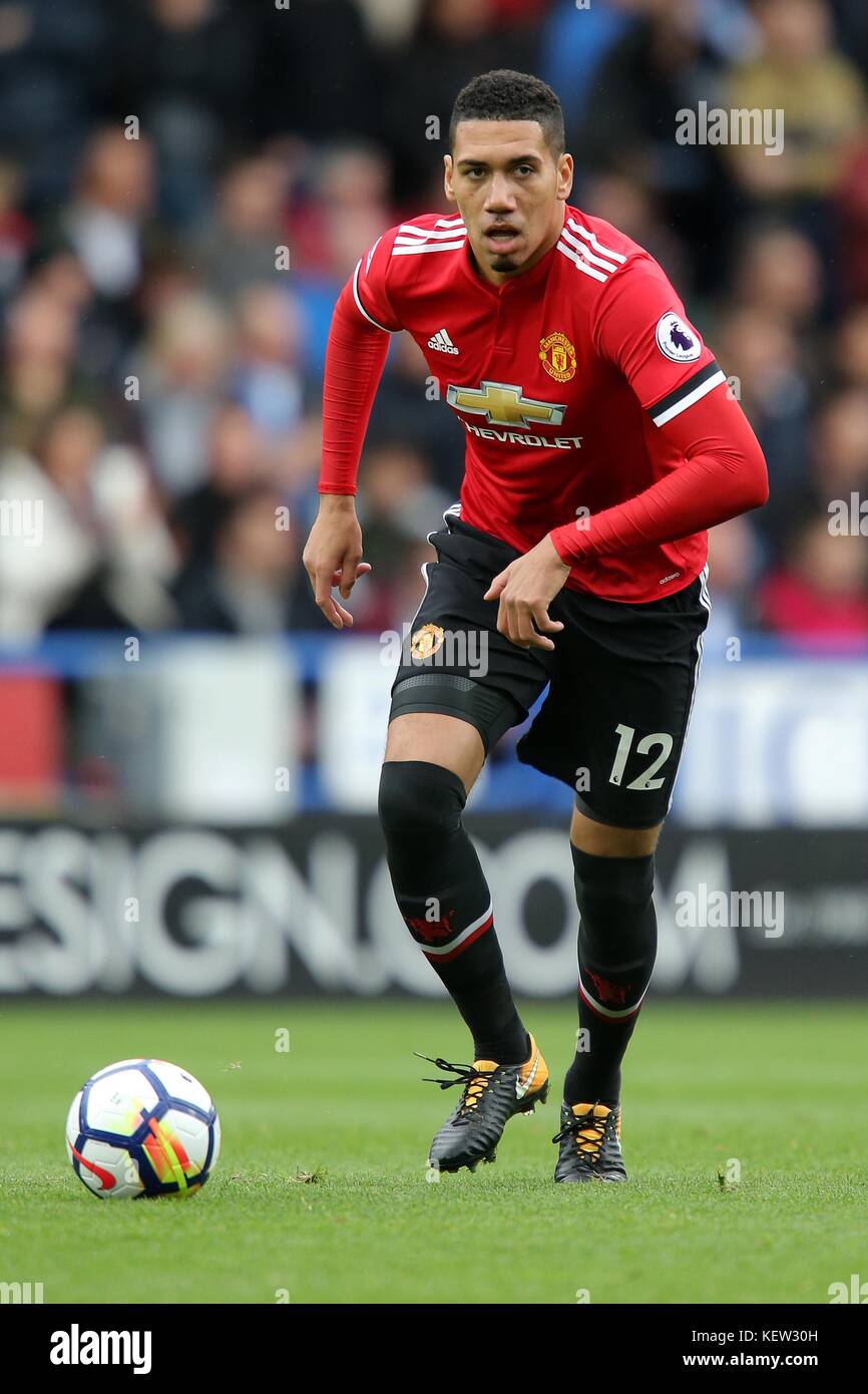 CHRIS SMALLING MANCHESTER UNITED FC PREMIER LEAGUE, HUDDERSFIELD TOWN ...