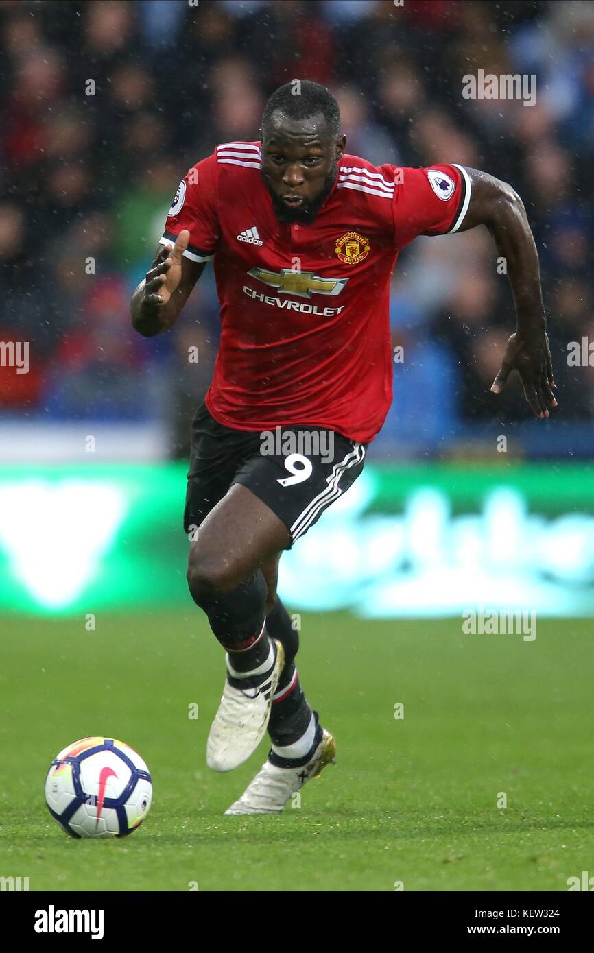 ROMELU LUKAKU MANCHESTER UNITED FC PREMIER LEAGUE, HUDDERSFIELD TOWN FC ...