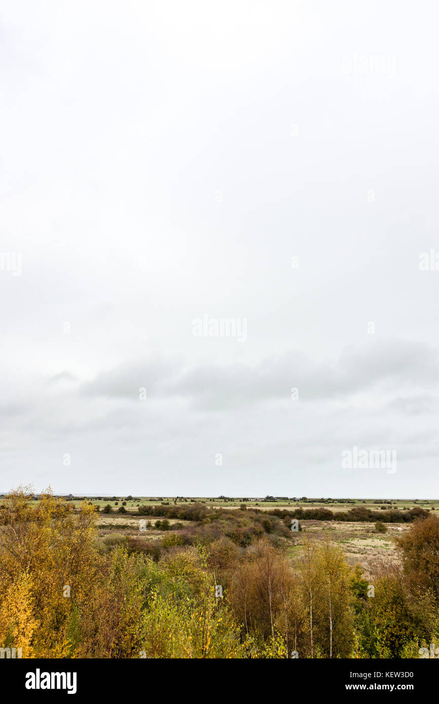England, Thanet. View from high point at Betteshanger looking to Isle ...
