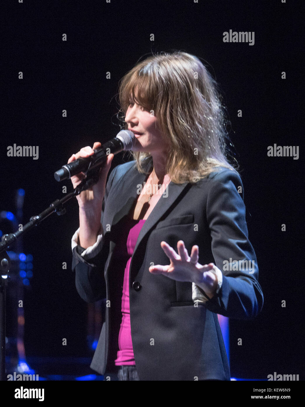 French singer carla hi-res stock photography and images - Alamy