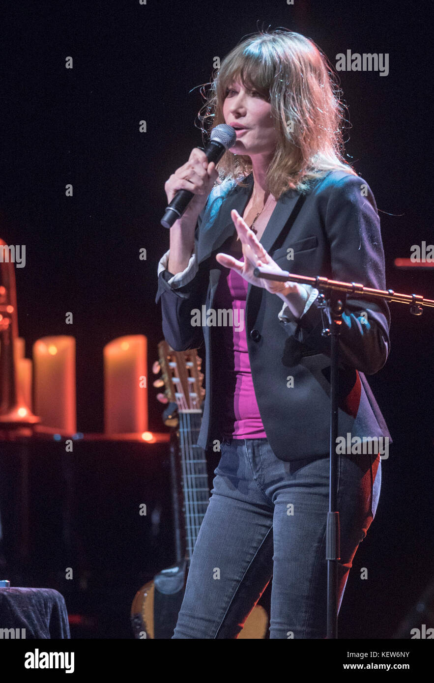 French singer carla hi-res stock photography and images - Alamy